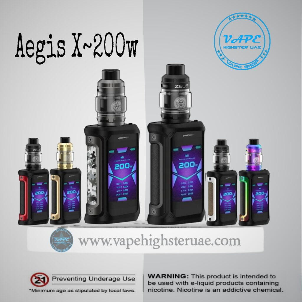 GeekVape Aegis X Zeus Kit Vape Device | Vape Kit | Vape Highster Uae