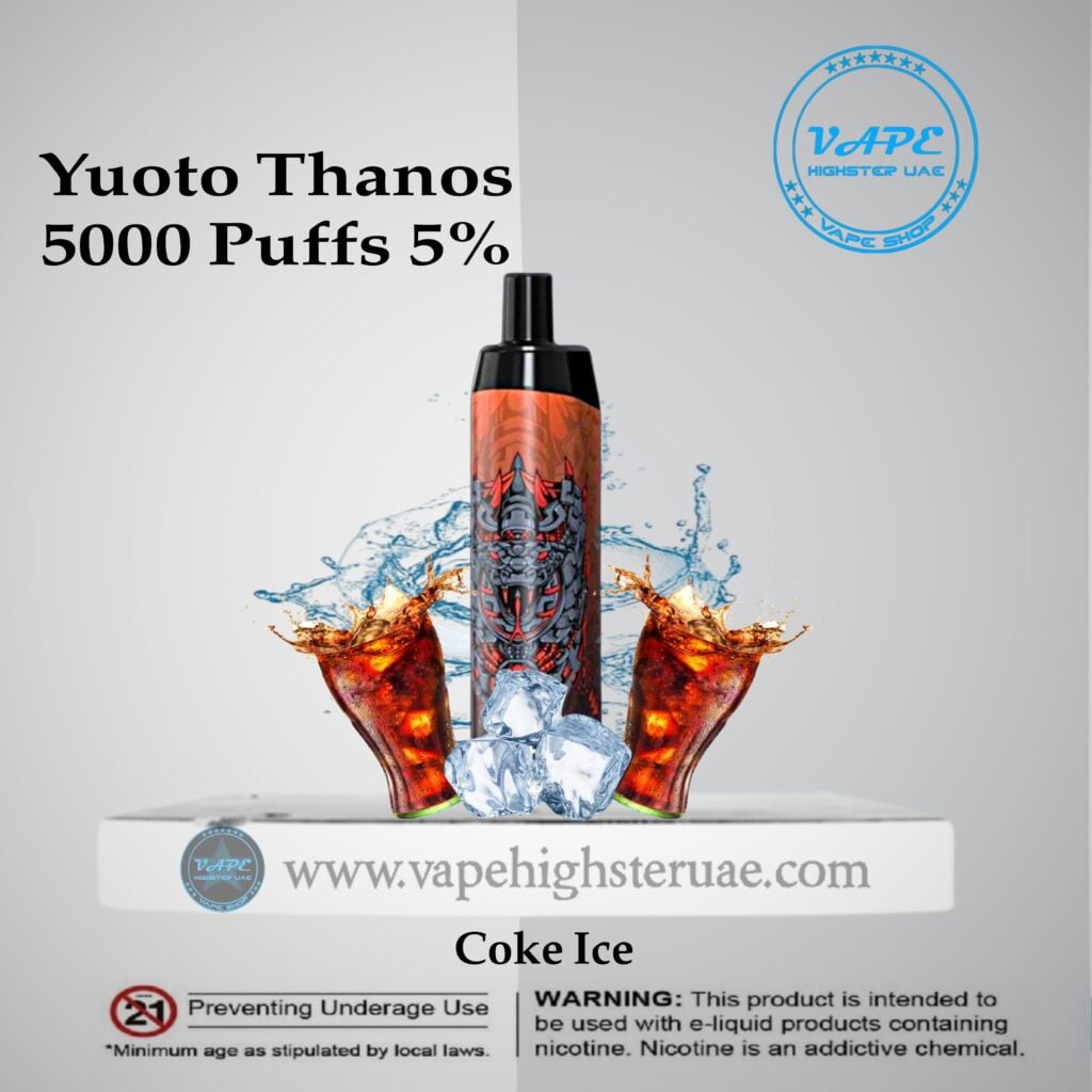 Yuoto Thanos 5000 Puffs Disposable Vape Nicotine 5% | Vape Highster Uae