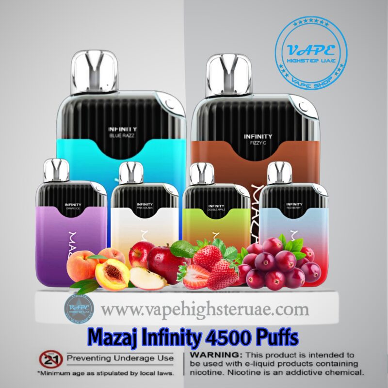 MAZAJ 4500 PUFFS DISPOSABLE VAPE IN DUBAI UAE