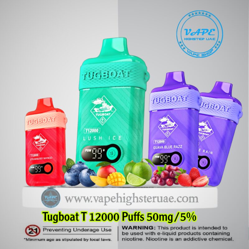 Tugboat T12000 Disposable Vape in Dubai UAE
