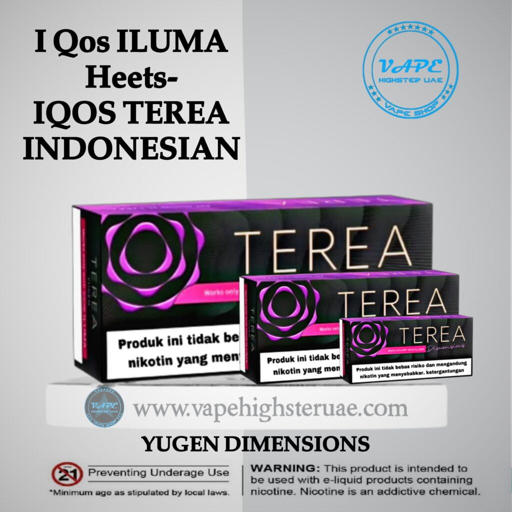 IQOS TEREA Yuoga Dimensions (INDONESIAN) IN DUBAI UAE