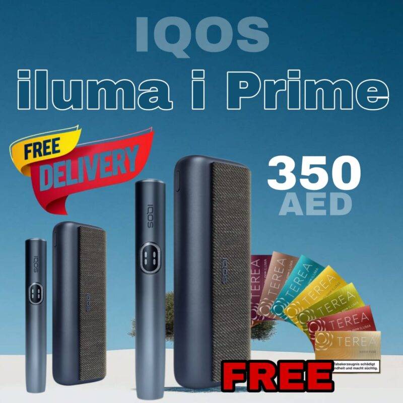 IQOS ILUMA i Prime Midnight Black With 1 Terea Any Flavour Free Offer